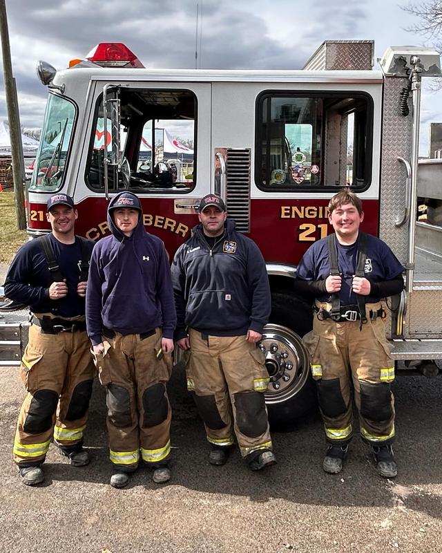 Mid-rise training - Cranberry Township Volunteer Fire Company