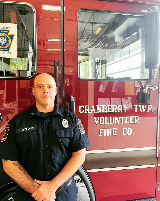 Congratulations to Captain/Training Coordinator Chris Snedeker ...