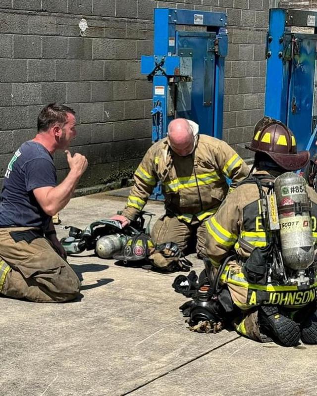 Congratulations to Captain/Training Coordinator Chris Snedeker ...