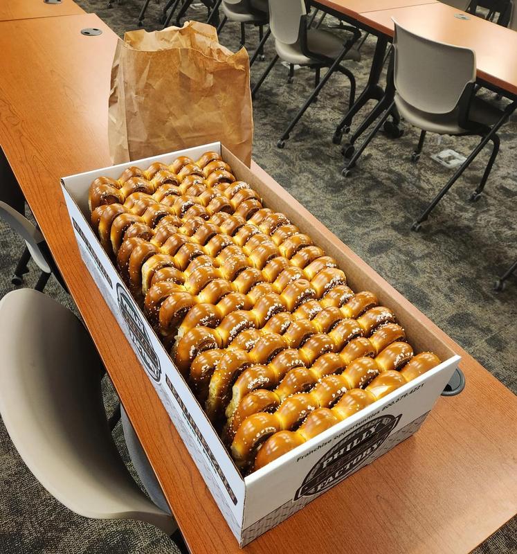 🤤Thank you to the Philly Pretzel Factory - Cranberry Township and a ...